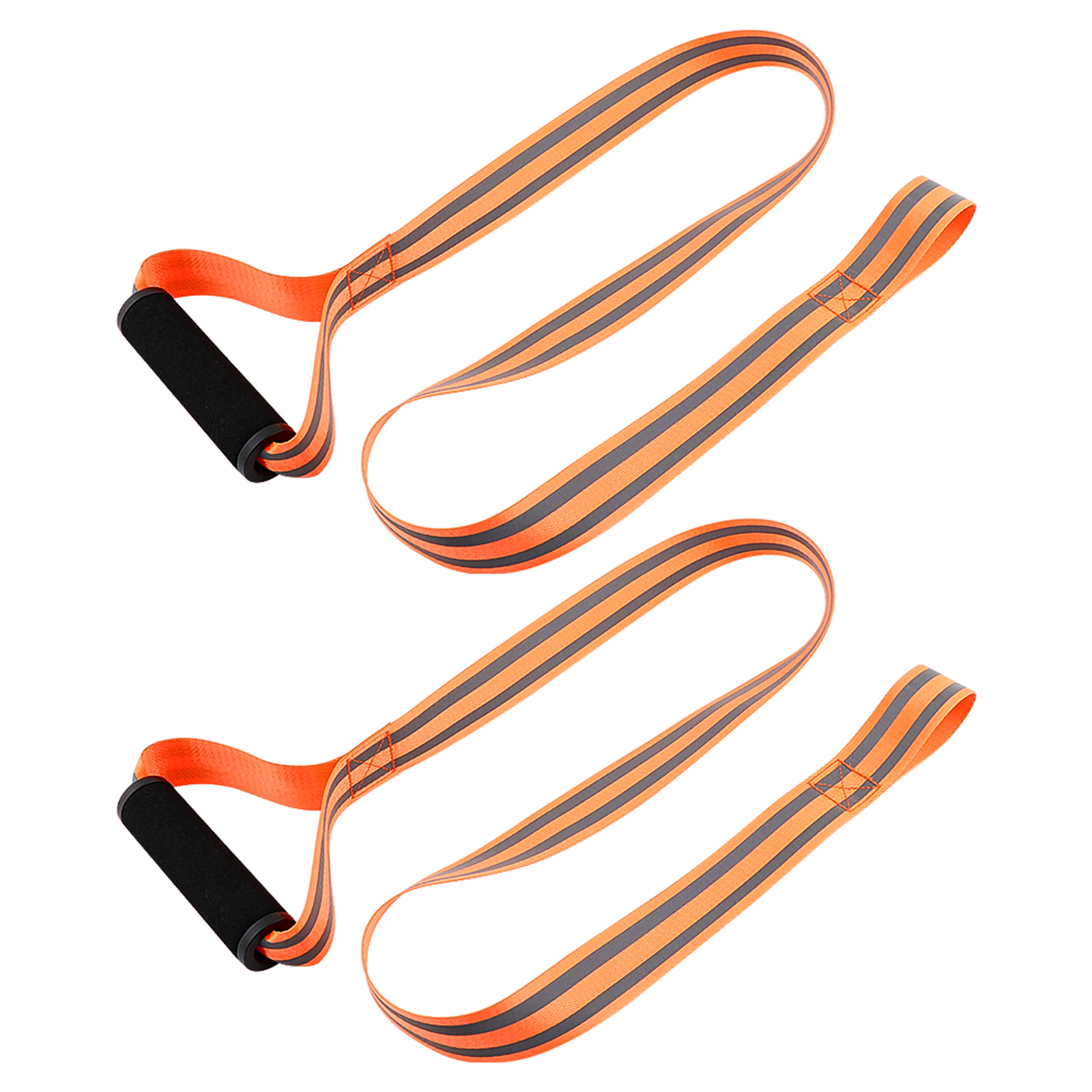2pcs Strong Handle Hunting Gear Deer Drag Rope Dragging Orange Harness ...