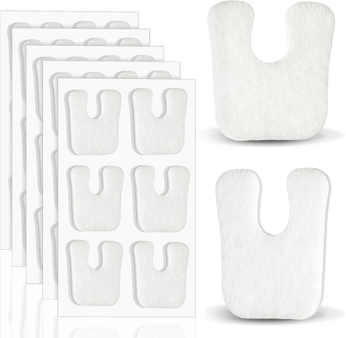 30 Pads U-Shaped Felt Callus Pads Thick Callus Cushions Adhesive ...