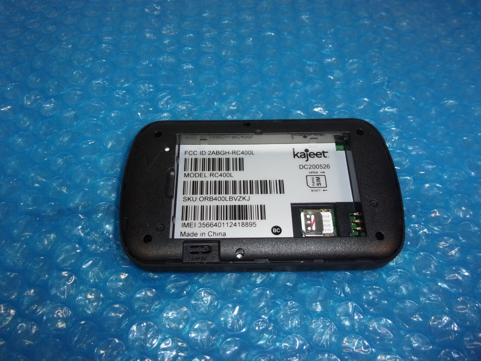 Kajeet SmartSpot V400/055 Mobile Hotspot RC400L | eBay