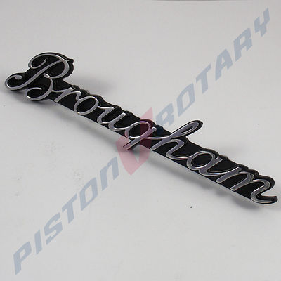 BROUGHAM Grille Badge , Chrome, Brand New , for HOLDEN HG HT 308 ...