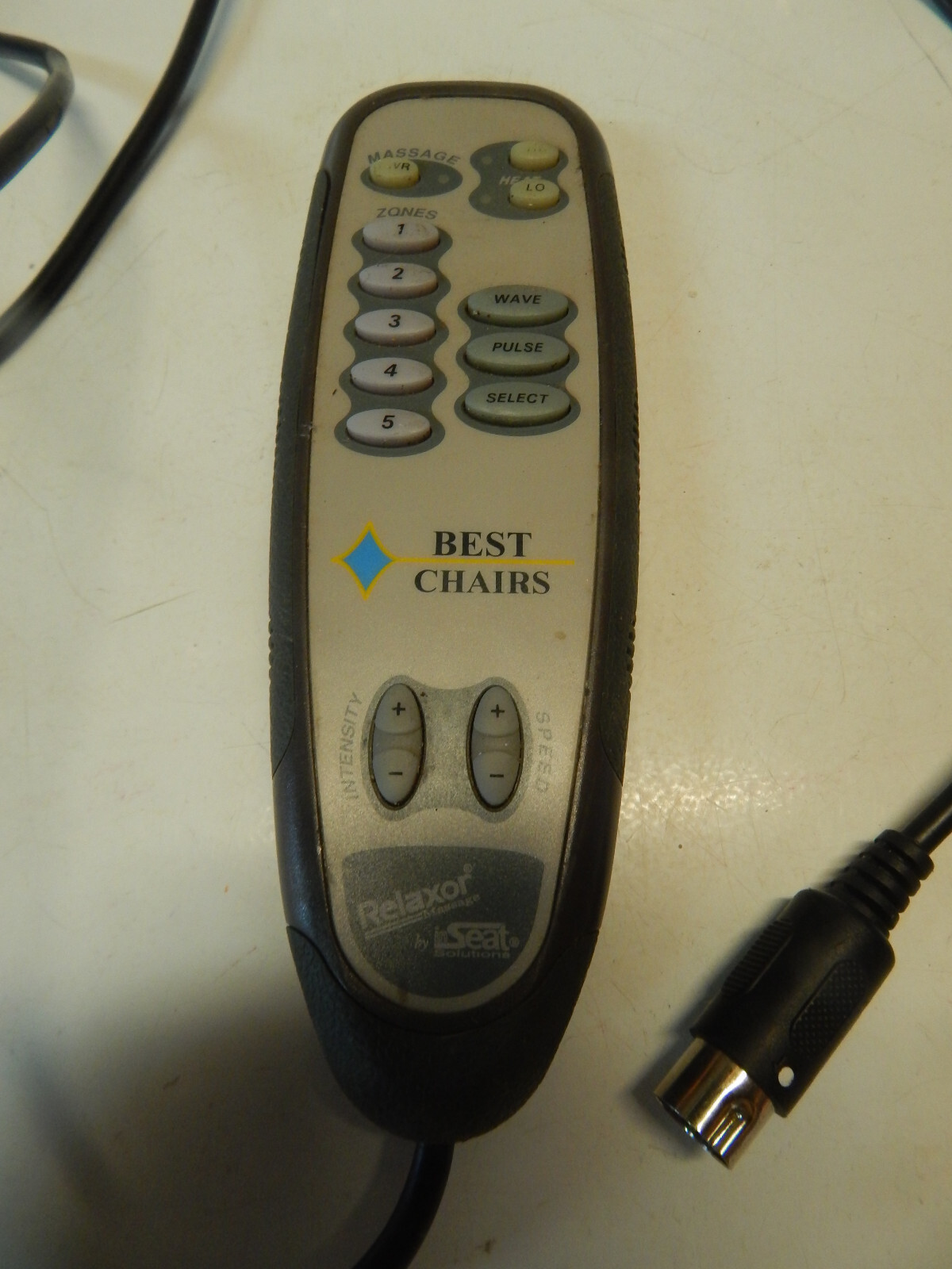 Relaxor BY inSeat 11110 Remote Control 8 Pin | eBay