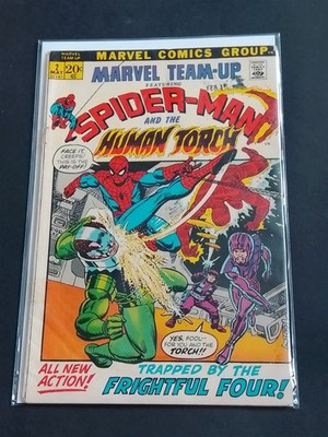 Marvel Team-Up #2 - Marvel Comics - May 1972 - 1st Print - Spider-Man ...