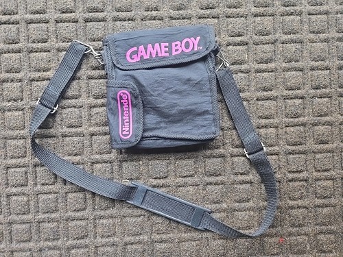 Vintage Nintendo Gameboy Carrying Case Original Retro Pink Missing ...