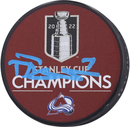 Autographed Devon Toews Avalanche Puck Fanatics Authentic COA Item ...