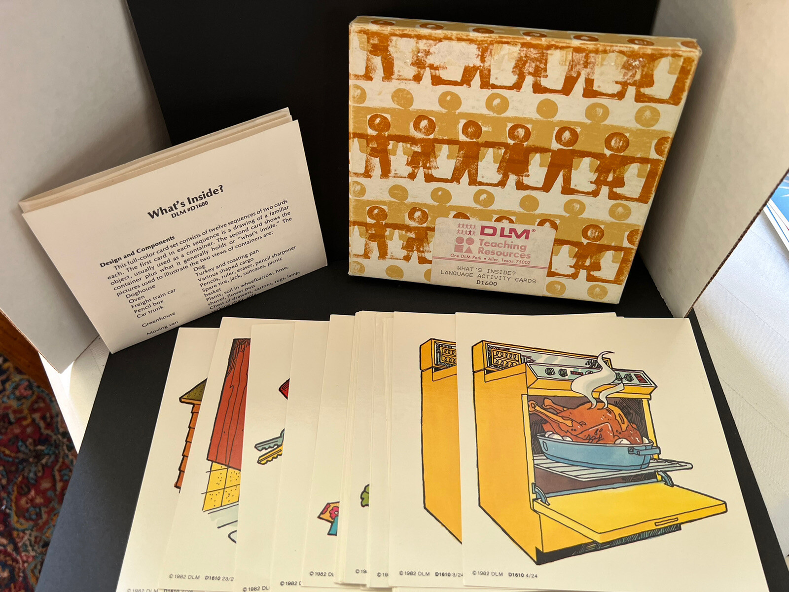 Vintage DLM Teaching Resources “What’s Inside?” D1600 Language Activity ...