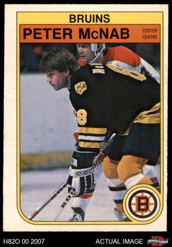 1982 O-Pee-Chee #16 Peter McNab Bruins 5 - EX | eBay