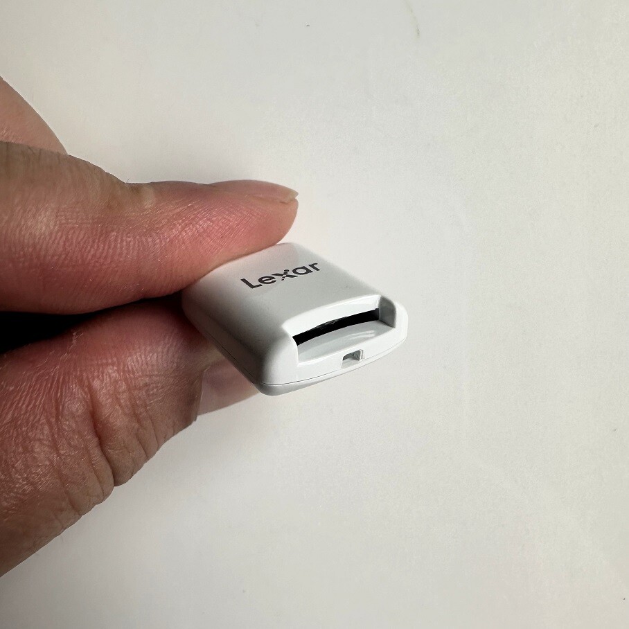 Lexar microSD Memory Card Reader with Lightning Connector | eBay