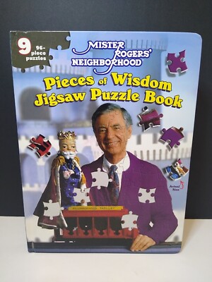 Mister Rogers' Neighborhood: Pieces of Wisdom Jigsaw Puzzle Book 96 ...