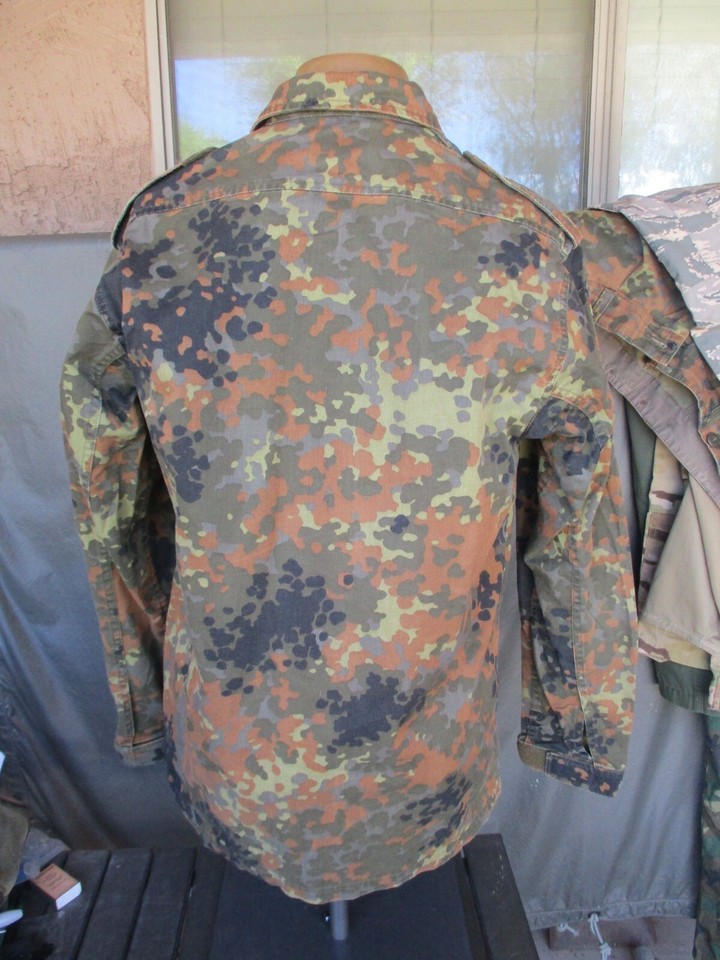 Vtg 2006 DEU WAHLER German Army Flectarn Camo Combat Shirt, medium, #3 ...
