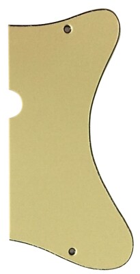 Guitar Parts Pickguard For Danelectro U2 Guitar 3-Ply-VINTAGE YELLOW | eBay
