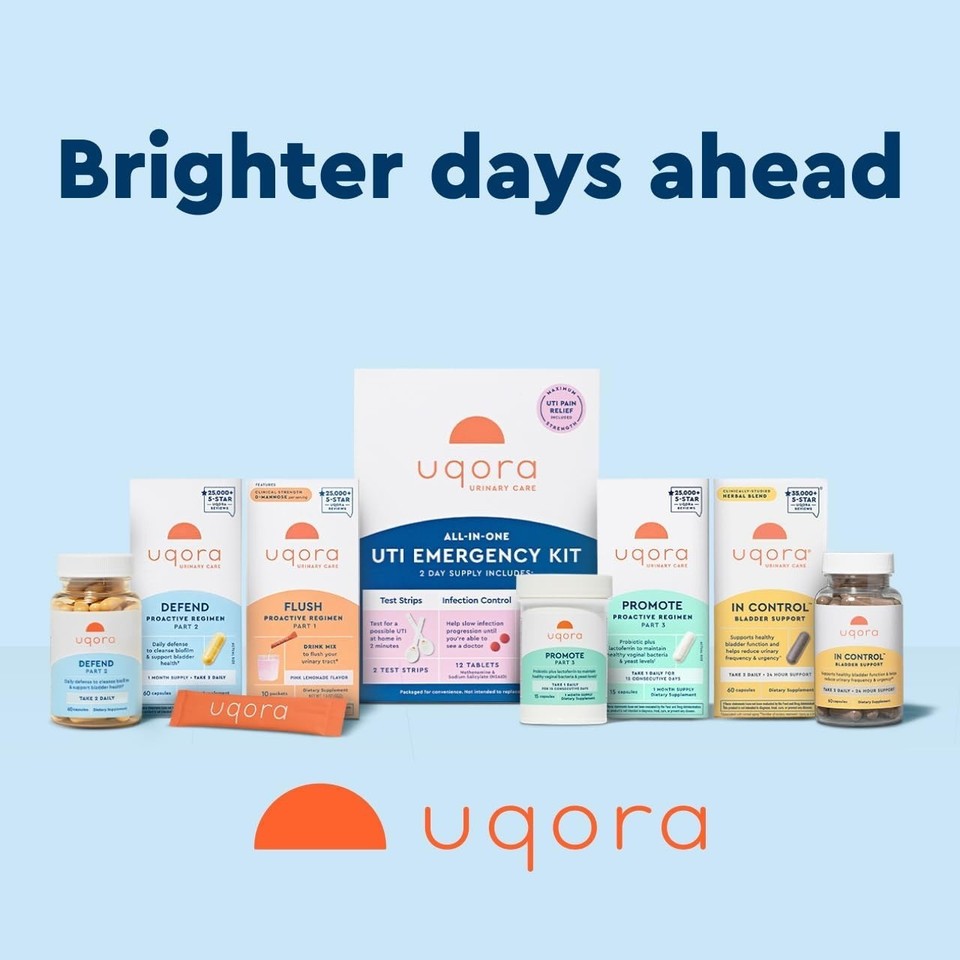 Uqora in Control Bladder Support - Daily Bladder Care & Support for ...