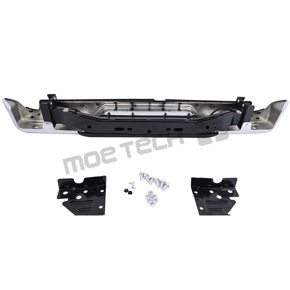 Step Bumper For 2013-2021 Nissan Frontier Rear Chrome with Park Sensor ...