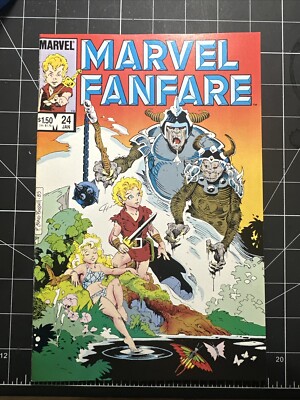 MARVEL FANFARE #24 (1986) 1st Meeting of Carol Danvers and Monica ...