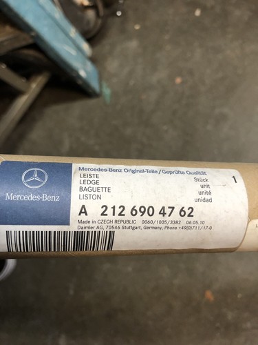 MERCEDES OEM 10-16 E350 Front Door-Lower Seal Left 2126904762 | eBay