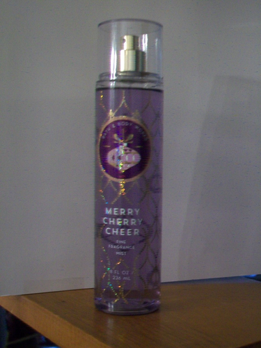 Bath & Body Works MERRY CHERRY CHEER Fine Fragrance Mist Spray Splash ...