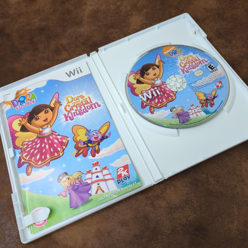 Dora the Explorer: Dora Saves the Crystal Kingdom (Nintendo Wii 2009 ...