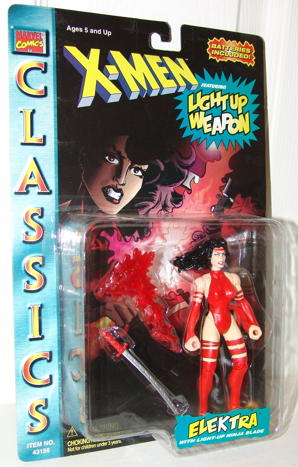 X-Men Classics Elektra w/ Light-up Ninja Blade Weapon - Toy Biz 1996 | eBay