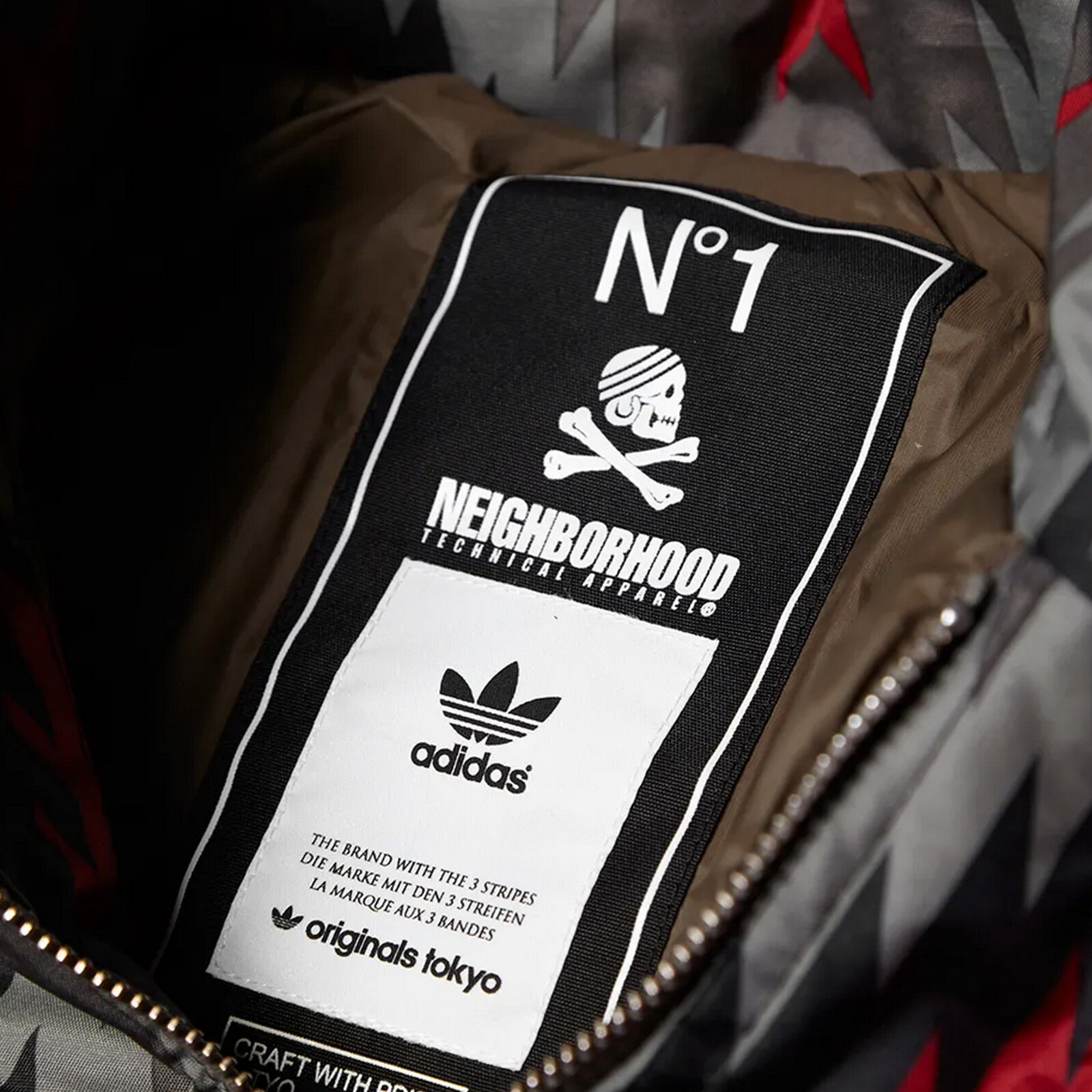 adidas Originals Neighborhood Zivil Courage NH Down Jacket Winter Jacke ...