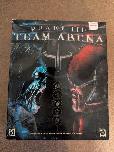 Quake 3 Team Arena PC Big Box Complete Rare * READ Box Issues* | eBay