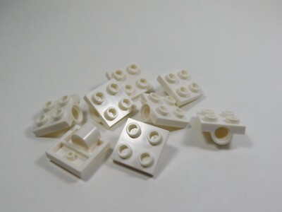 LEGO Lot of 8 White 2x2 Modified Plates w/ Pin Hole N8 | eBay