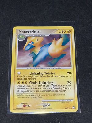 Manectric - 28/123 - Rare - Mysterious Treasures - Pokemon - NM/M | eBay