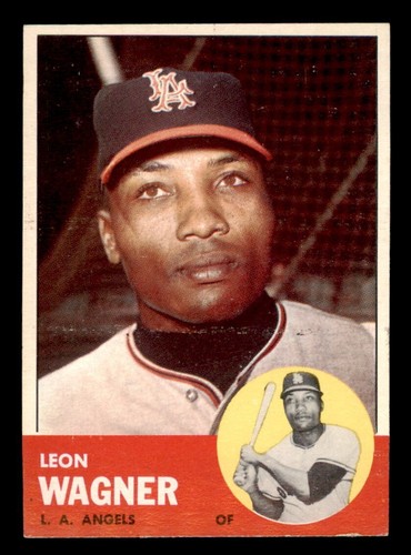 1963 Topps Baseball #335 Leon Wagner EX/MT *e2 | eBay