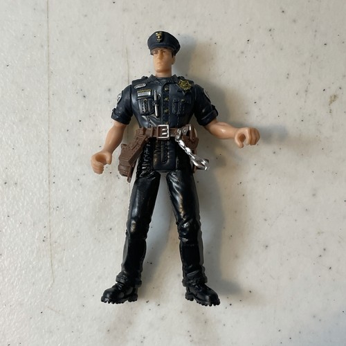 Chap Mei Toys R Us Police Force Officer Police Figure 4” GC | eBay