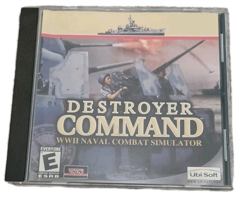 2002 Destroyer Command WWII Naval Combat Simulator PC CD-ROM Windows ...