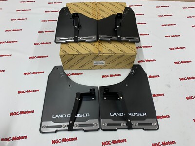 Land Cruiser Mudflaps Black TOYOTA GDJ250W TRJ250W 08389-60100 front ...