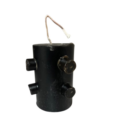 Velon Negro 7 Mechas Rompe Brujeria - 7 Wicks Black Candle Destroy ...