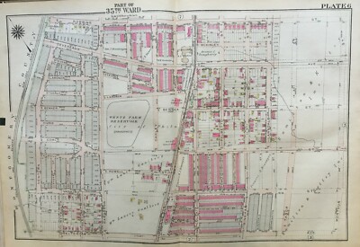 1927 LAWNSDALE PHILADELPHIA PA LAWNCREST PARK ST. WILLIAMS CHURCH ATLAS ...