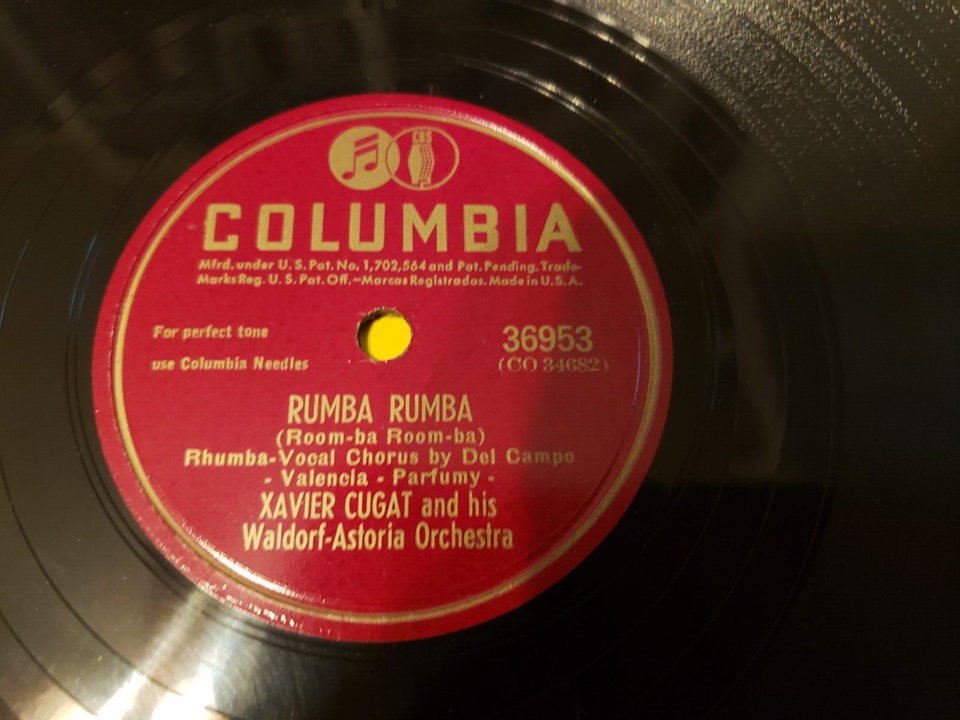 Antique 1930's Record Collection - 7 RCA Records - 10 Sides Good ...