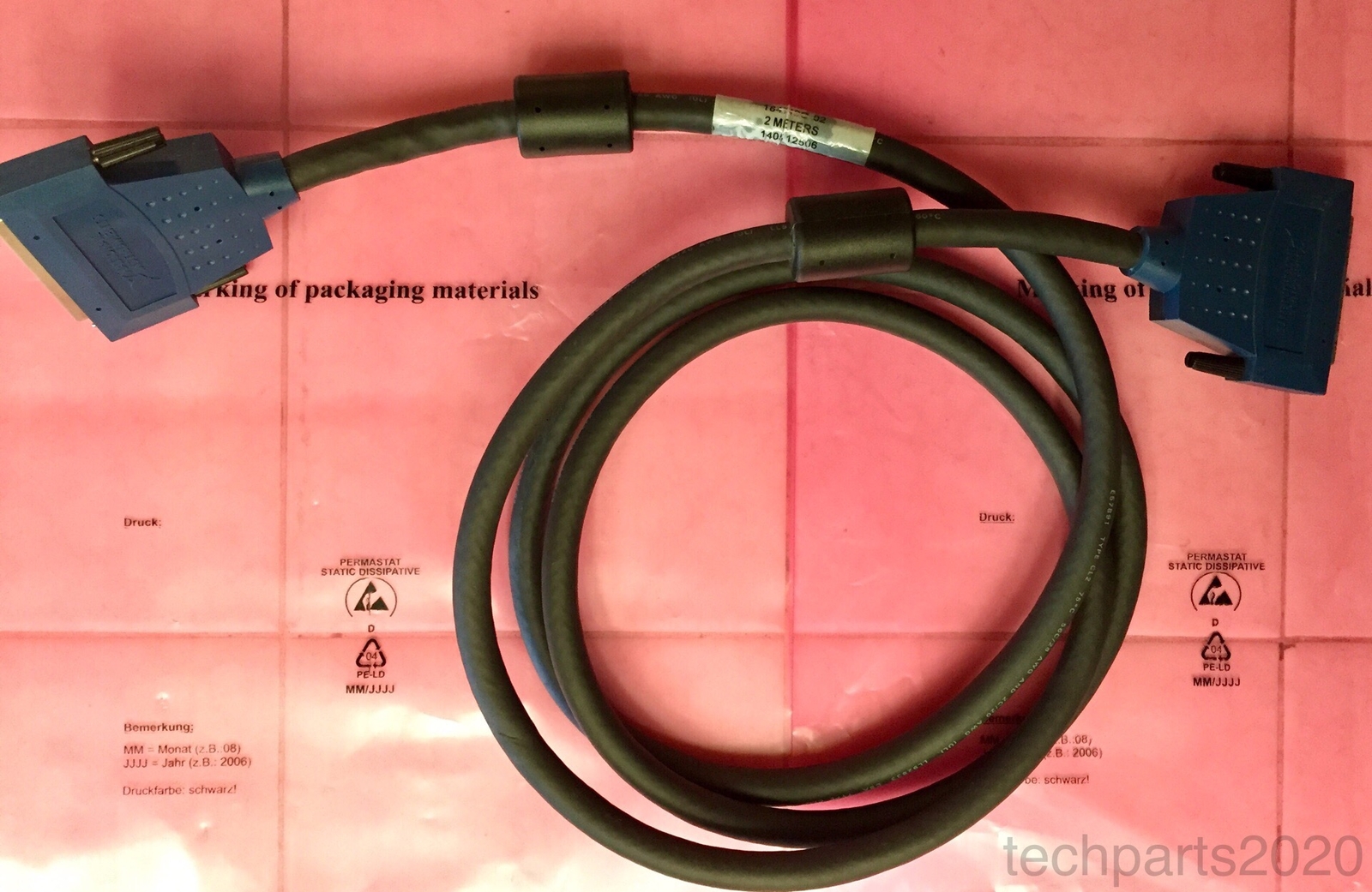 NI National Instruments SH68-68-EP Shielded DAQ Cable, 2m, 184749C-02 ...