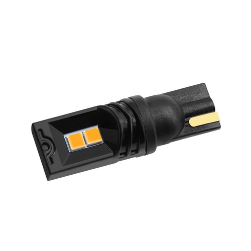 2X T10 LED 3030 4SMD Bulb Amber W5W 168 194 Super Bright Car Wedge Side ...
