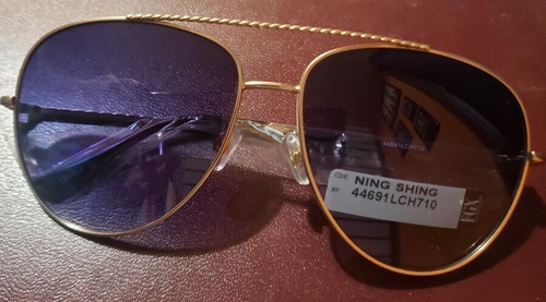 FGX (Makers of Foster Grant) Ning Shing International Gold Metal Frame ...