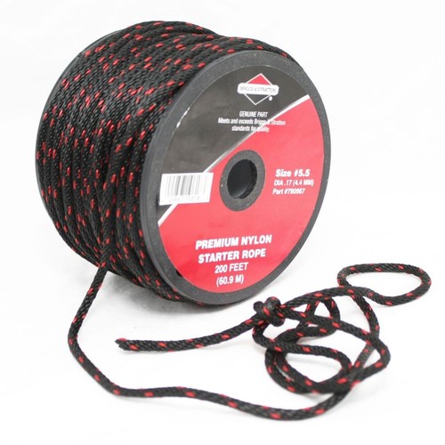 GENUINE BRIGGS & STRATTON RECOIL STARTER ROPE 4.4mm x 200ft 790967 pull ...