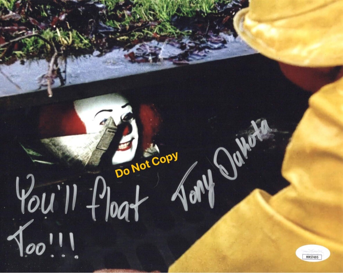 TONY DAKOTA signed 8x10 Photo IT 1990 GEORGIE DENBROUGH JSA ...