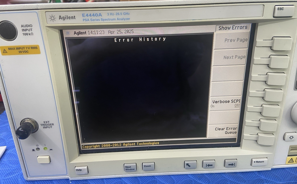 🔥Agilent E4440a Spectrum Analyzer 26.5GHz Phase Noise + NOISE FIG +CAL ...