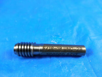 5/16 18 UNC 2B THREAD PLUG GAGE .3125 NO GO ONLY P.D. = .2817 INSPECTION TOOL | eBay