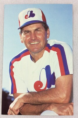 1987 Jackie Moore, Montreal Expos Team Issue Color Photo Card | eBay