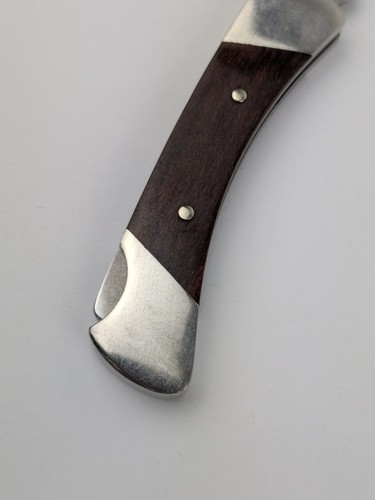 Vintage 1990s BUCK 505 Knight 1 Blade Folding Knife USA Made MINTY | eBay