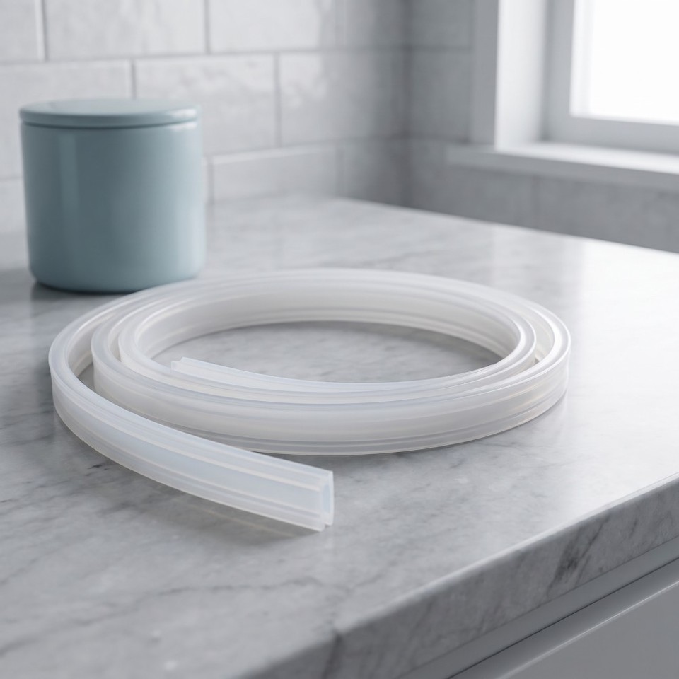 5pcs Silicone Led Strip Light Diffuser Cover, 3.28ft, 0.4