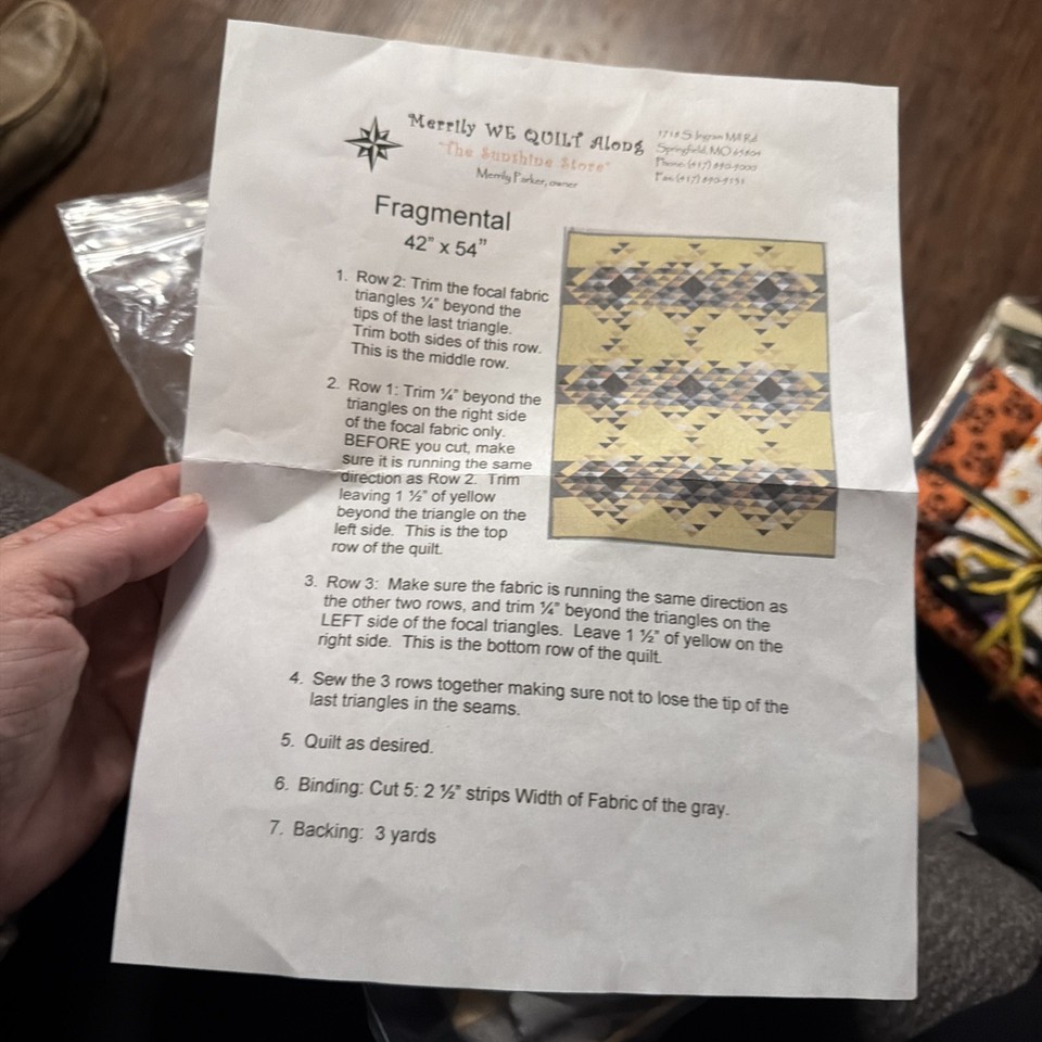 Fragmental Quilt Kit | eBay