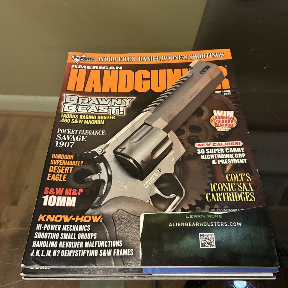 American Handgunner Magazine 2 Complete Years - 2022 & 2023 - 12 Issues ...