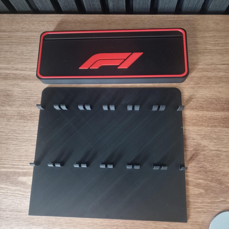 Lego F1 Minifigure Desk Display Stand for Lego F1 71049 Collectible ...