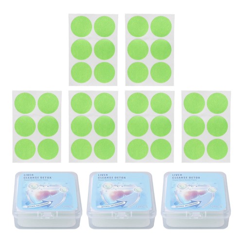 36pcs Liver Detox Patch Gentle Liver Cleansing Repair Discomfort Relief ...