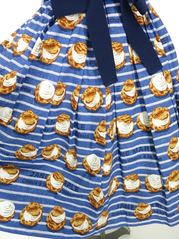 Jane Marple Choux à la Crème Colette Dress Used Cream Puff Pattern ...