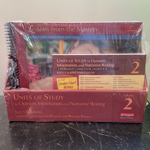 BRAND NEW! - Units Of Study For Teaching Writing - Lucy Calkins - Grade ...