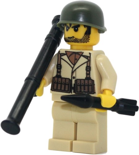 World War 2 US Army WW2 Anti-Tank Soldier made with real LEGO ...