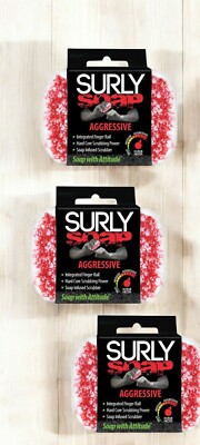 3 Surly Soap Citrus Scent Aggressive Scrubbing Bar Soap 7.5 oz | eBay